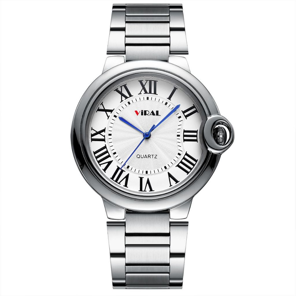 Jual JAM TANGAN VIRAL COUPLE PRIA DAN WANITA MODEL ANGKA ROMAWI ...