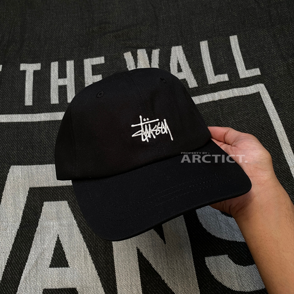 Jual STUSSY BASIC STOCK LOW PRO CAP HAT - BLACK | TOPI STUSSY | Shopee ...