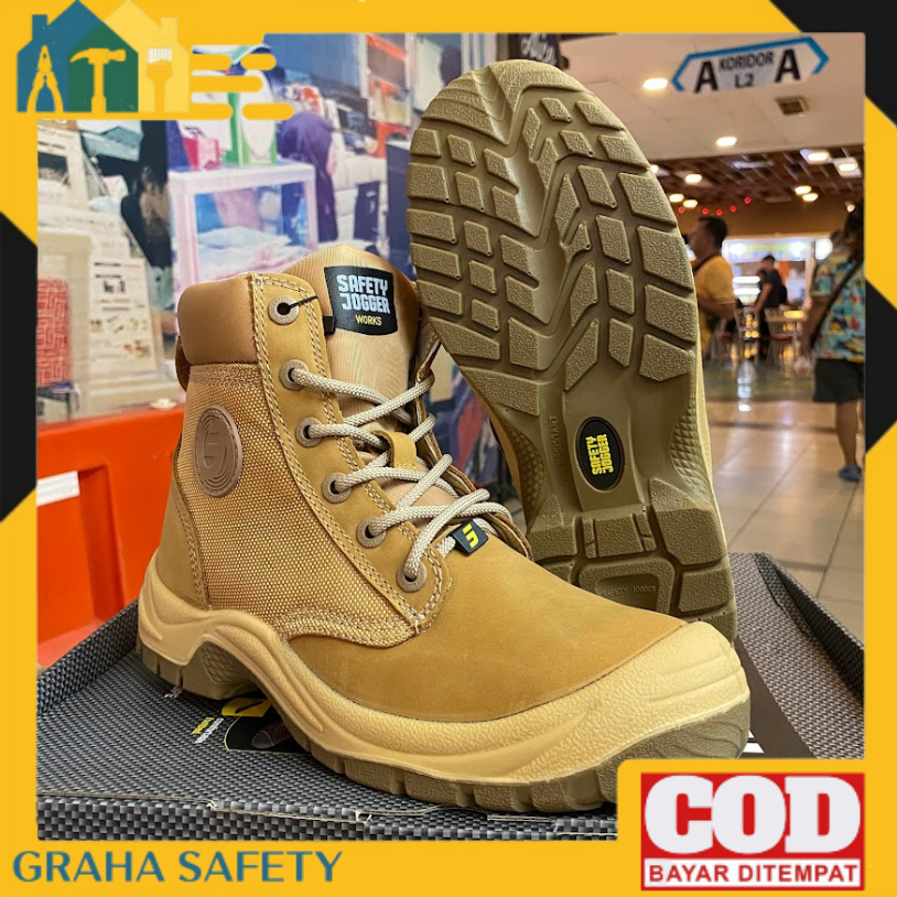 Jual Sepatu Safety Jogger RUSH S3 Resleting - Safety Shoes Jogger RUSH ...