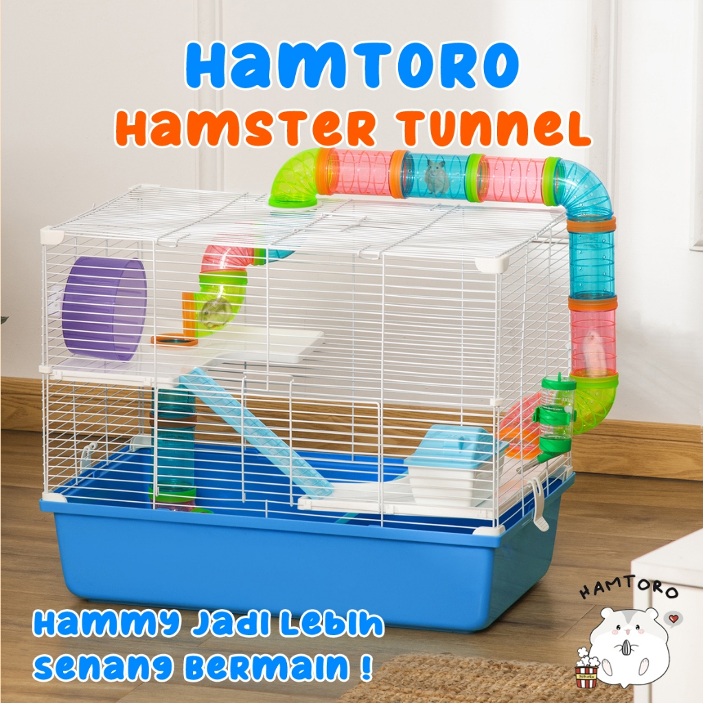 Jual Hamster Plastic Tunnel 1 SET Terowongan Mainan Hamster | Shopee ...