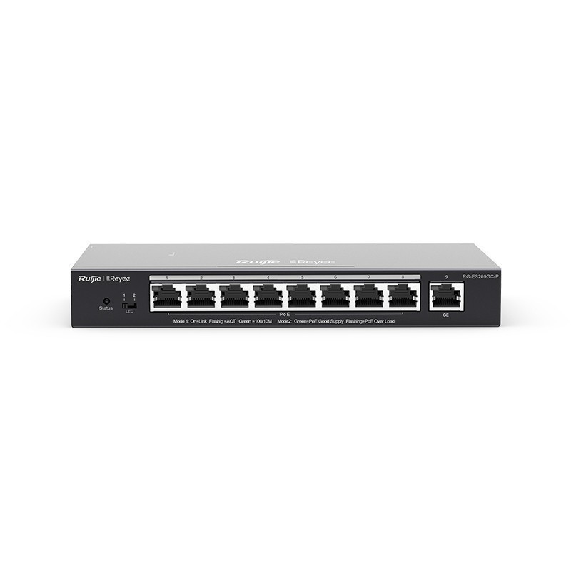 Jual RG-ES209GC-P Cloud Managed 9 Port Gigabit PoE+ Switch ES209 GC P ...