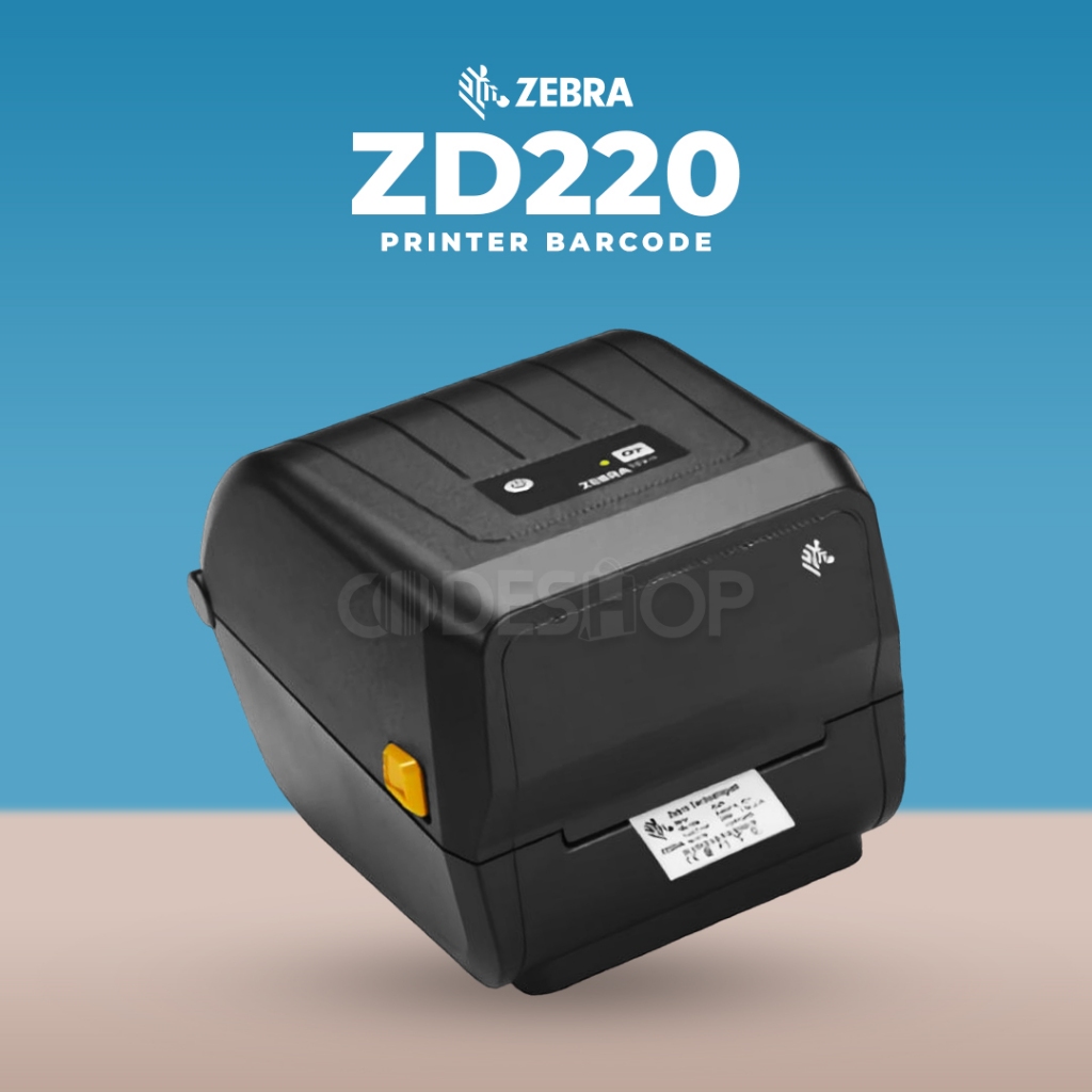 Jual Printer Barcode Zebra ZD220 / ZD220t (USB) Cetak Resi BERGARANSI | Shopee Indonesia
