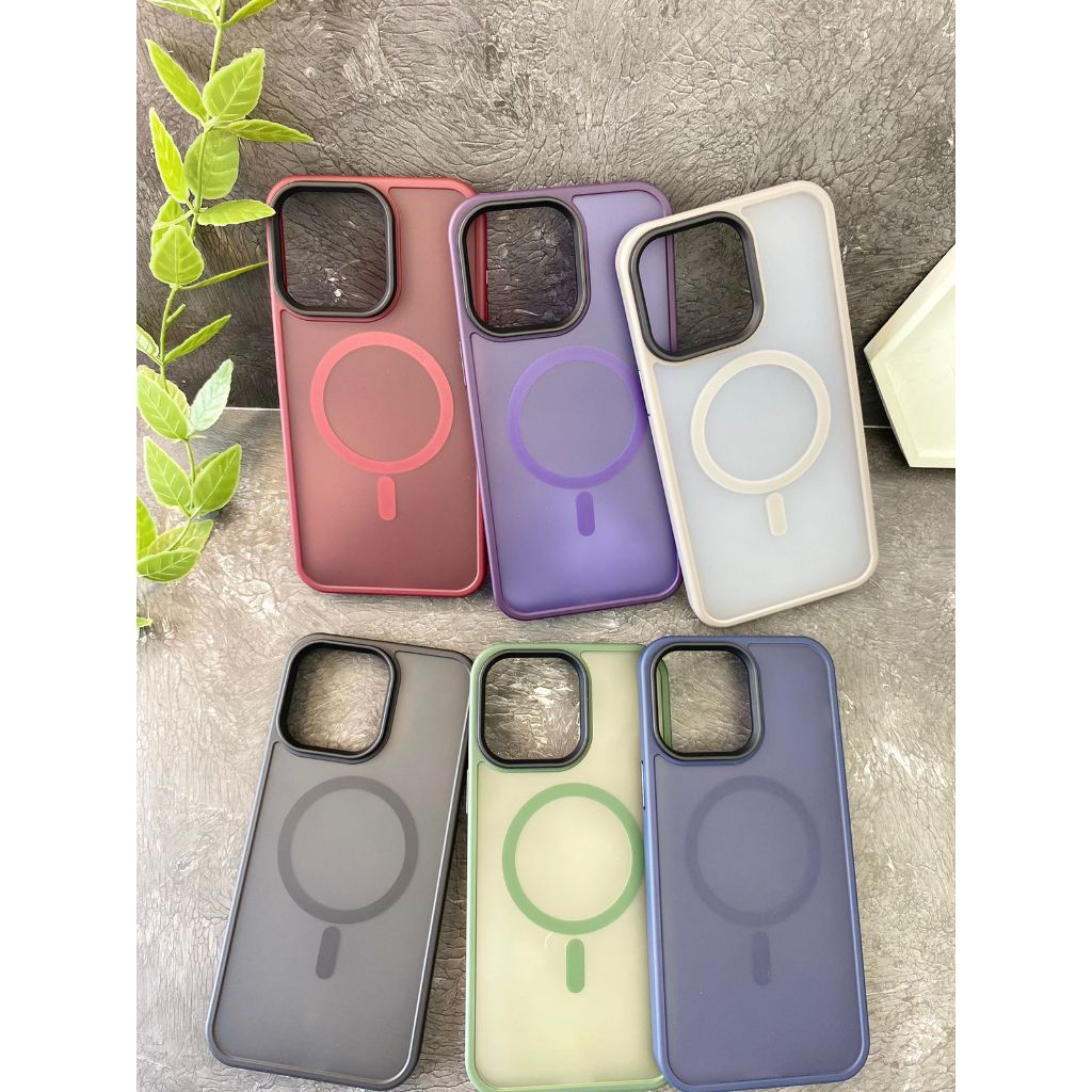 Jual NEO MAGSAFE TPU SOFT CASE CASING HP COMPATIBLE FOR IPHONE 15PROMAX ...