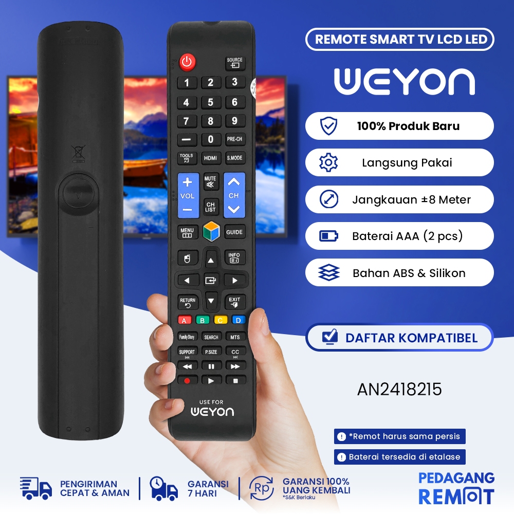 Jual Remote TV Weyon Sakura Smart TV WY-S40 / Remot Sakura Weyon ... Jual Remote TV Weyon Sakura Smart TV WY-S40 / Remot Sakura Weyon ...