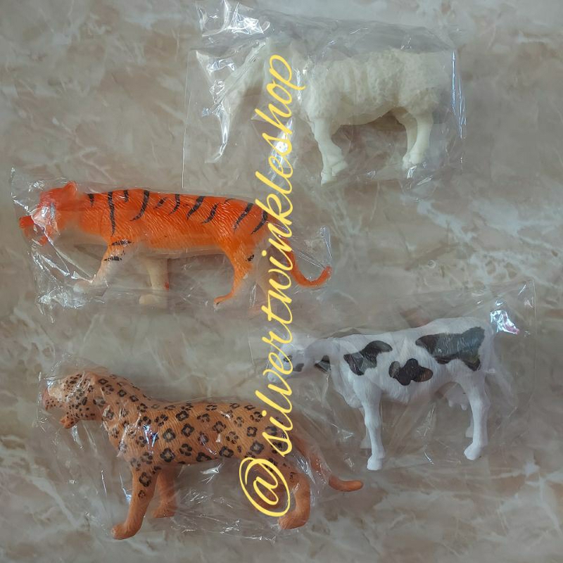 Jual Mainan edukasi anak miniatur hewan buas animal binatang zoo jungle ...