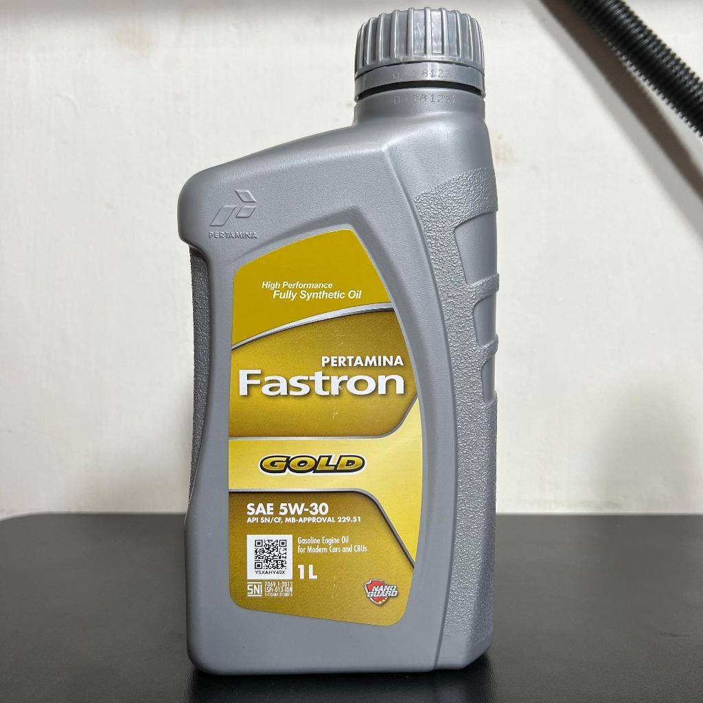 Jual OLI MESIN PERTAMINA FASTRON GOLD 1 LITER | Shopee Indonesia