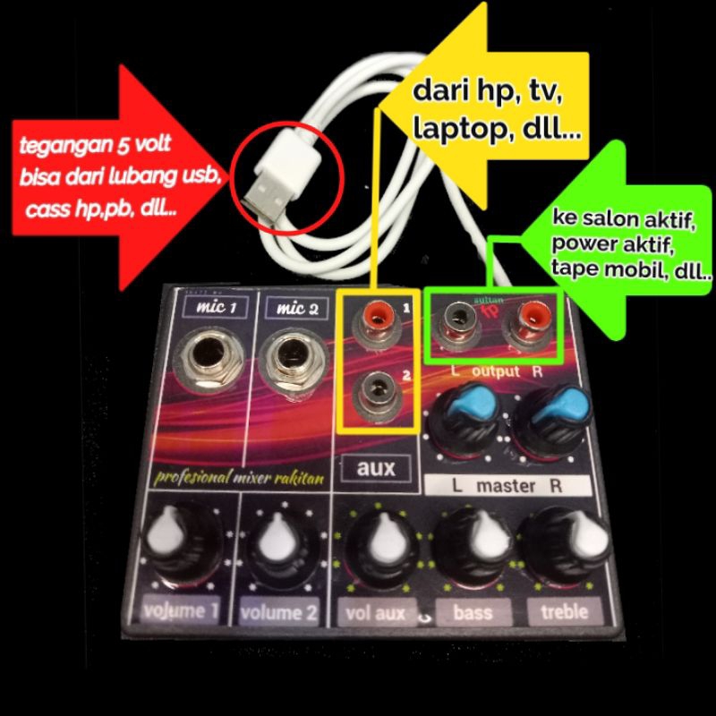 Jual mixer mini 5v rakitan | Shopee Indonesia