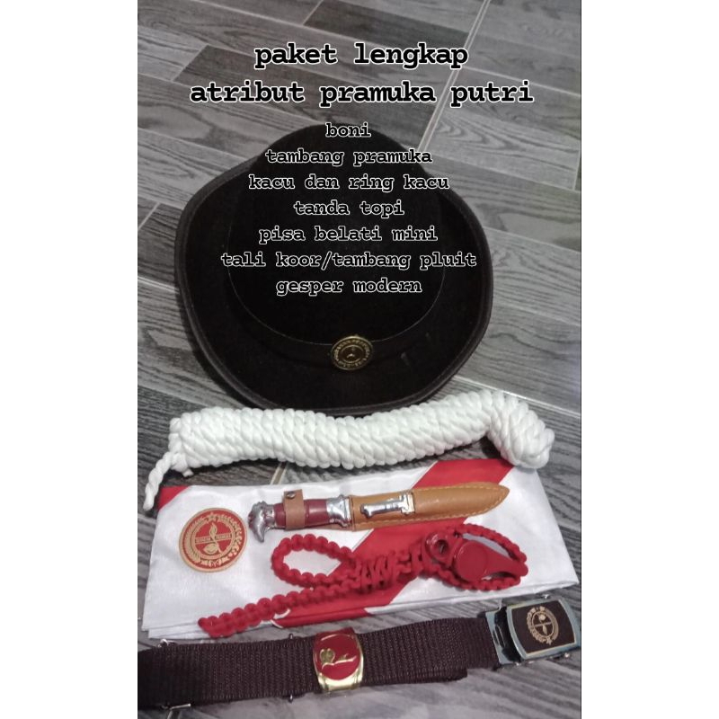 Jual set atribut pramuka lengkap putra putri sd smp sma | Shopee Indonesia