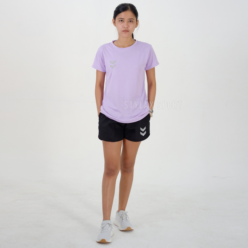 Jual Setelan Baju Olahraga Wanita Set Lari Binsik Gym Voli Badminton ...
