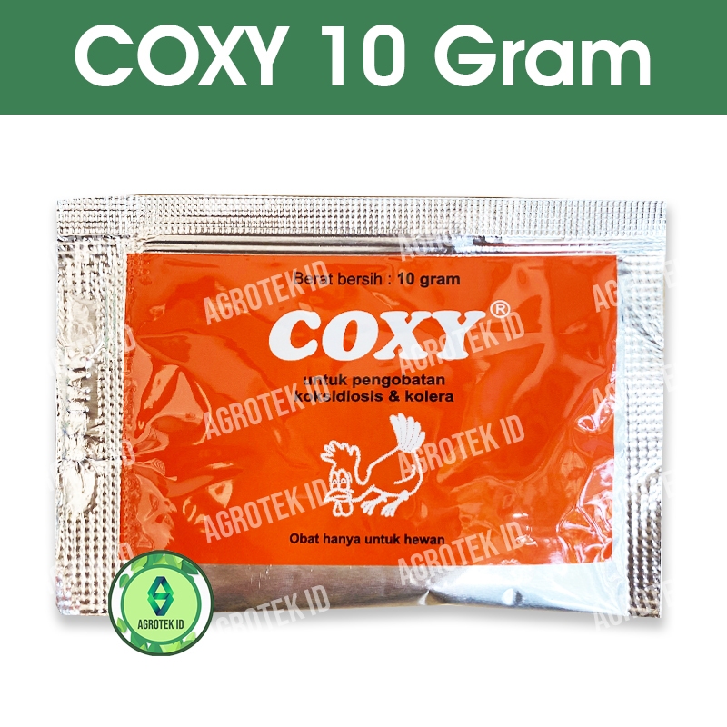 Jual COXY 10 gram Obat Koksidiosis Berak Darah Kolera Unggas Ayam Bebek ...