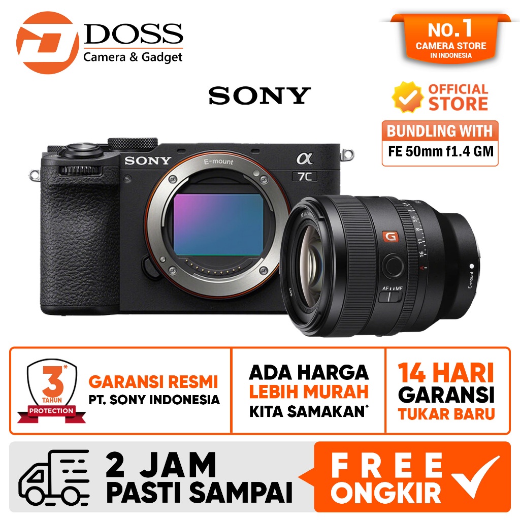 Jual Sony Alpha A7C II Sony A7CII A7 C II Mirrorless Camera Body Only ...