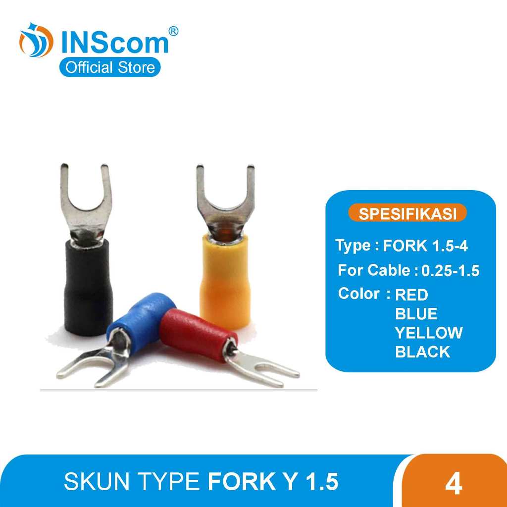 Jual KABEL SKUN Y FORK SV 1.5 - 4 INSCOM | Shopee Indonesia