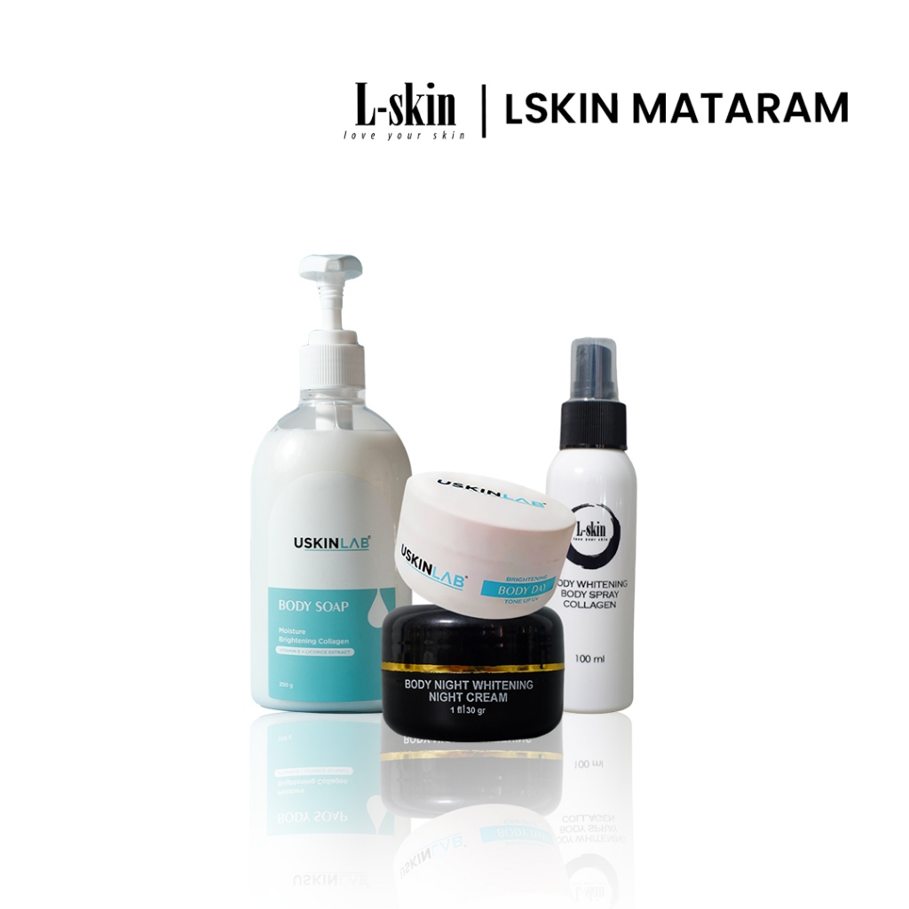 Jual L Skin / Lskin Body Whitening Uskin Lab / Skincare Badan ...