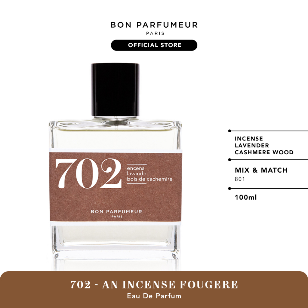 Jual Bon Parfumeur - 702: Incense, Lavender, Cashmere wood EDP | Shopee ...