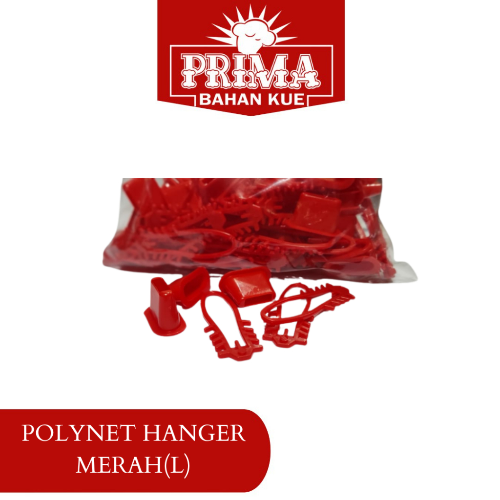 Jual POLYNET HANGER MERAH (L) | Shopee Indonesia