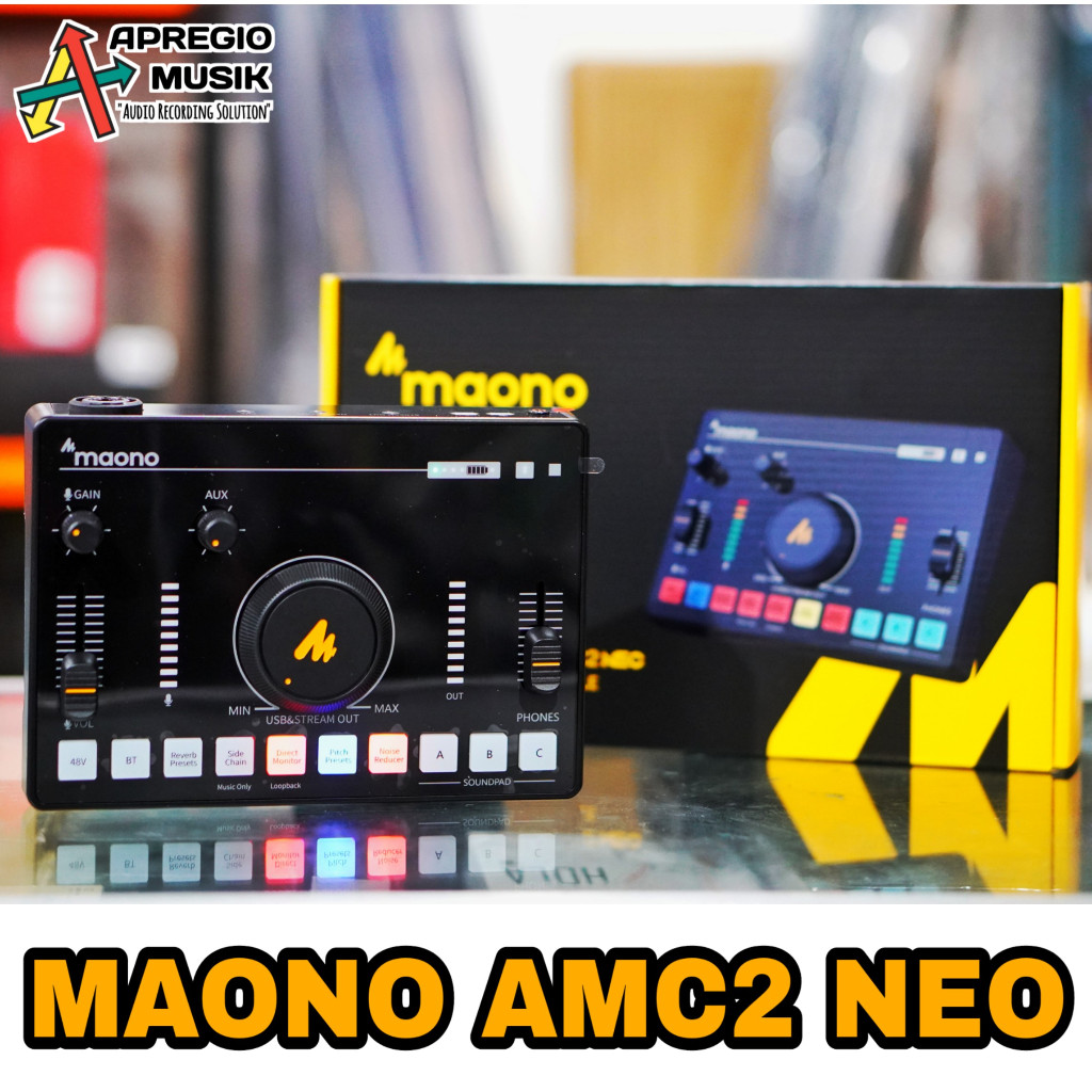 Jual Maono Amc2 Neo AMC 2 neo Soundcard Live Streaming smartphone PC ...