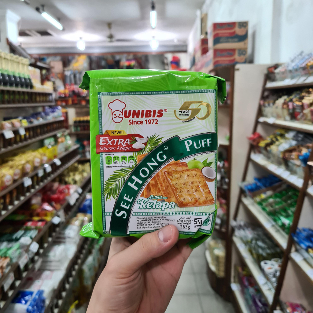 Jual UNIBIS SEE HONG PUFF SUGAR MALKIST CRACKERS GULA / UNIBIS CREAM ...