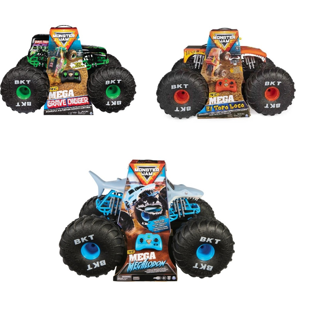 Jual Spin master Monster Jam Official Mega All-Terrain Remote Control ...