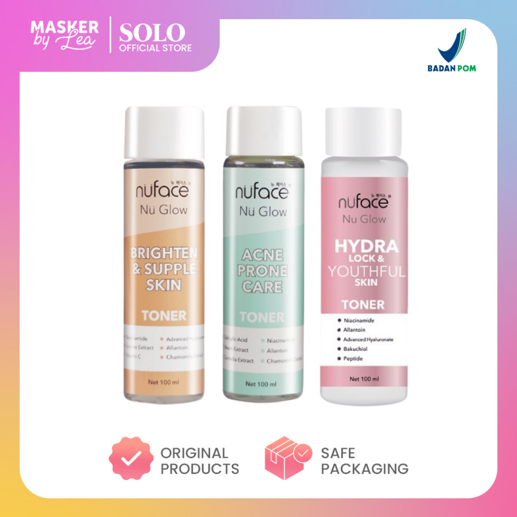 Jual 𝐑𝐀𝐃𝐘𝐒𝐀 - Nuface Toner Glow Brighten & Supple Skin Toner (Normal to ...