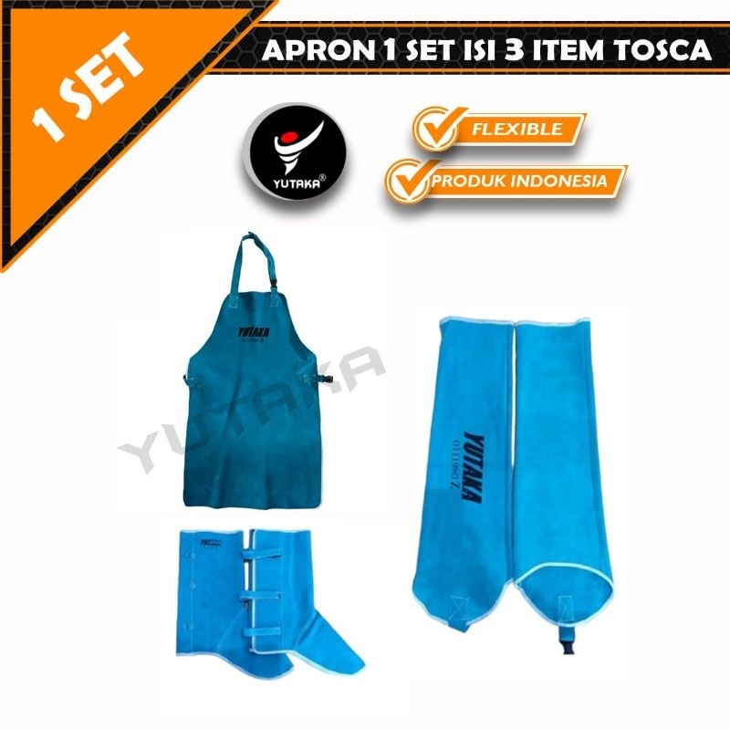 Jual APRON DADA LENGAN DAN KAKI 1SET Warna Hijau Tosca | Shopee Indonesia