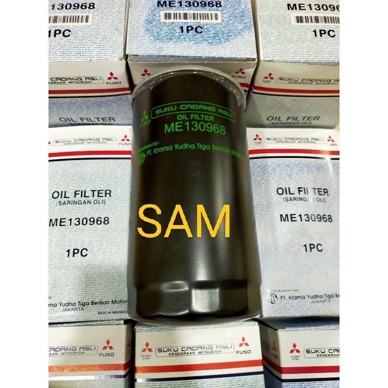 Jual SARINGAN FILTER OLI MITSUBISHI FUSO PS220 GENZO NEW ME130968 ...