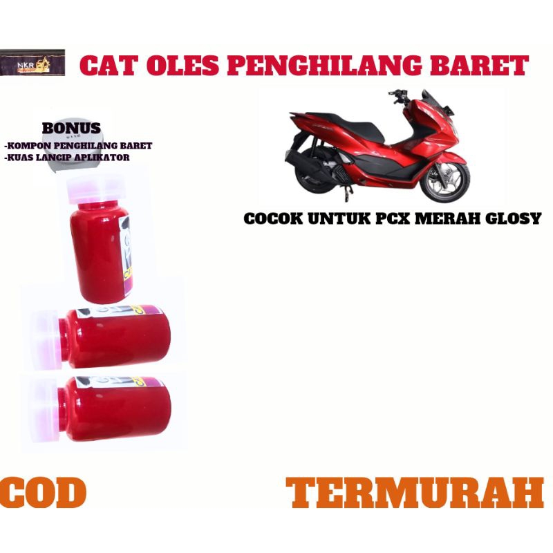 Jual CAT OLES PENGHILANG BARET HONDA PCX MERAH GLOSY , HONDA PCX MERAH ...