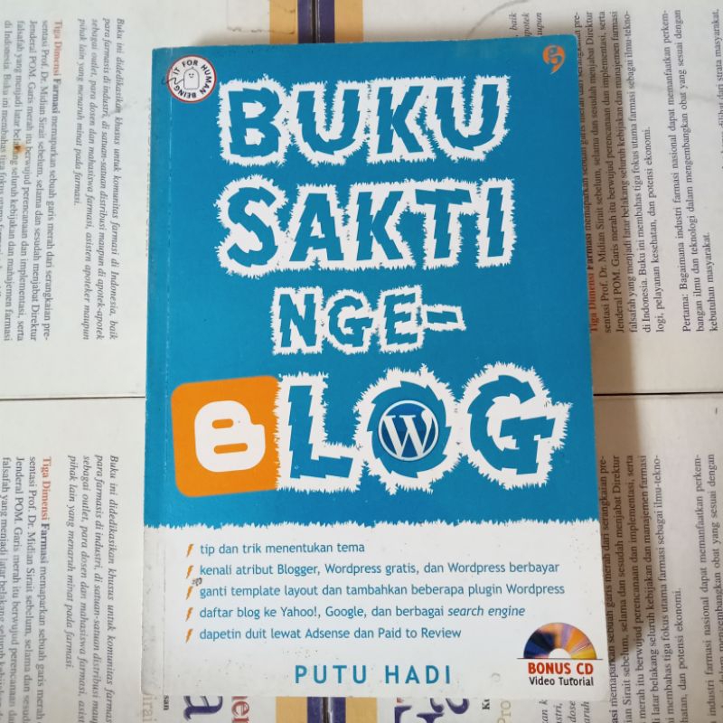 Jual BUKU SAKTI NGE BLOG | Shopee Indonesia