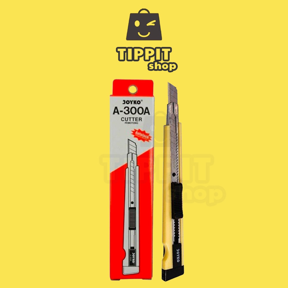 Jual Tippit Shop - JOYKO Cutter A-300 / Cutter Kecil | Shopee Indonesia