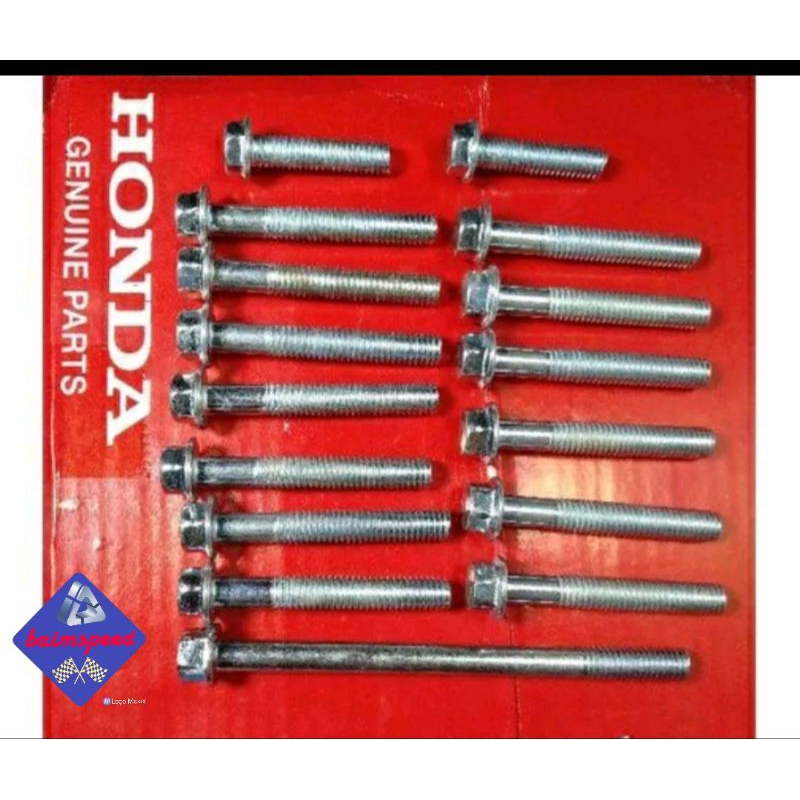 Jual BAUT BAK CVT HONDA BEAT FI, SCOOPY FI, SPACY FI. FULLSET | Shopee ...