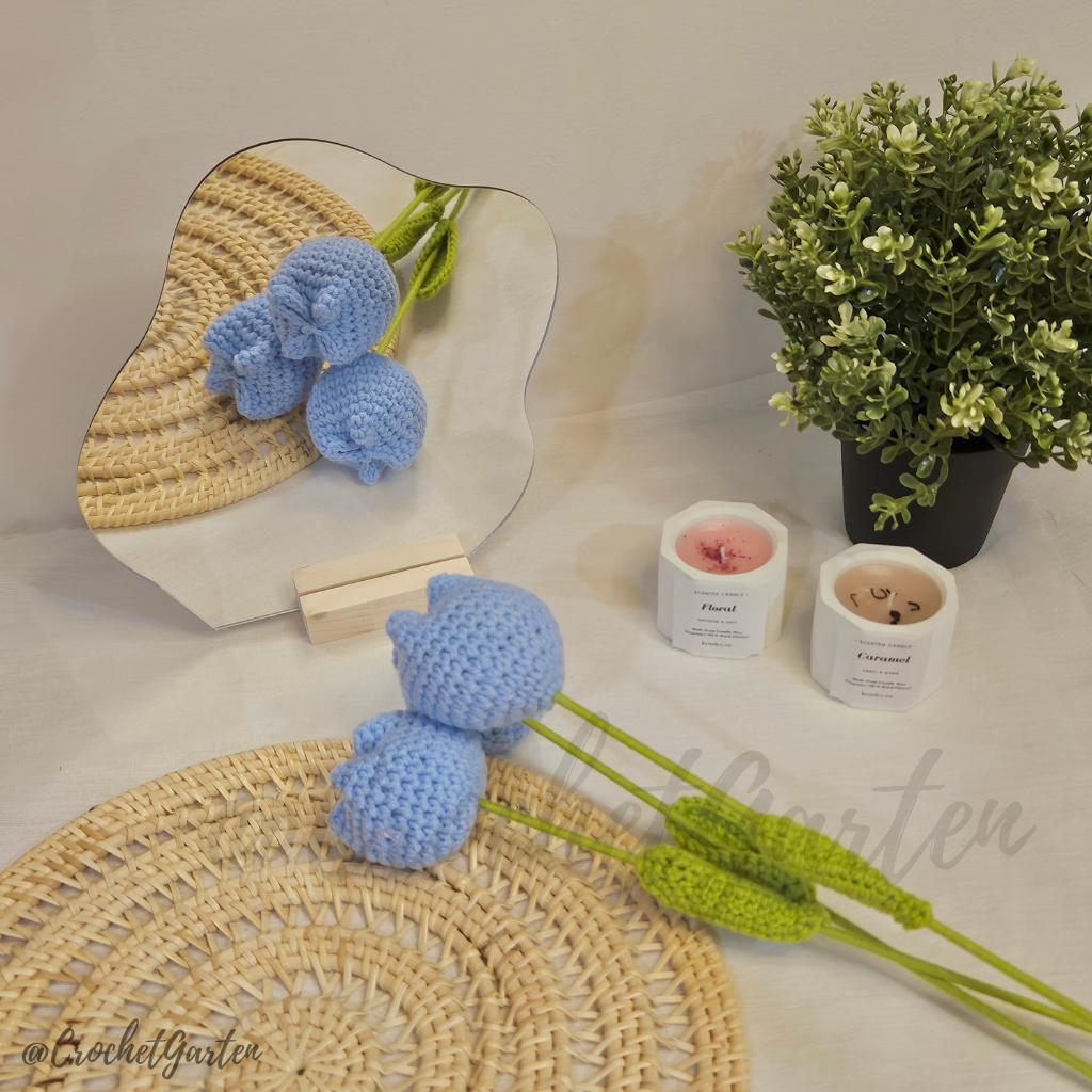 Jual BUNGA TULIP RAJUT Bunga Crochet Tulip Bunga Crochet Tulip ...
