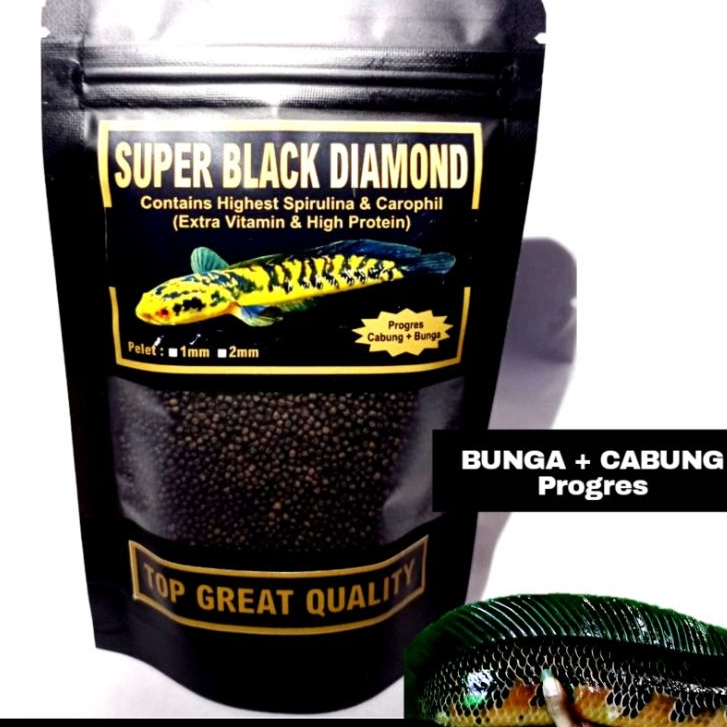 Jual pakan chana maru ys progres bunga fish bang diamond batik | Shopee ...