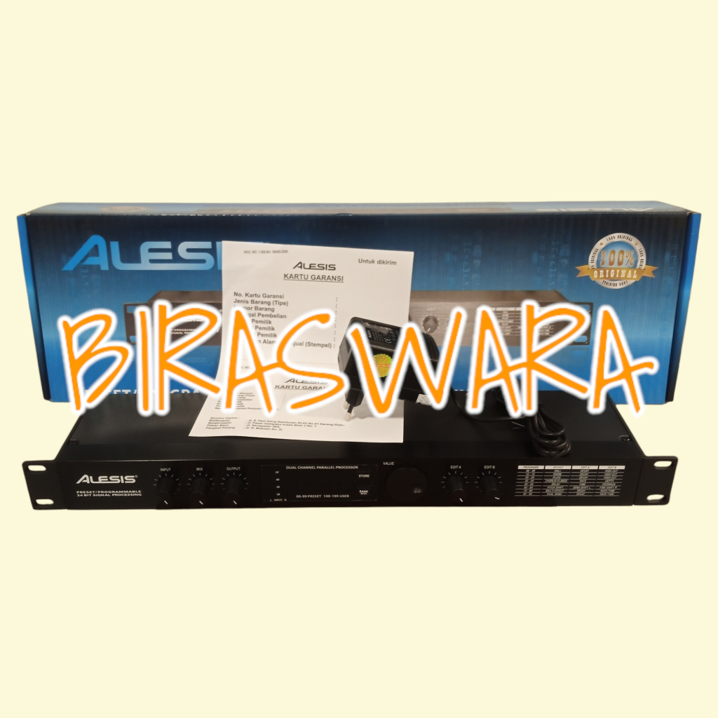 Jual EFFECT VOCAL ALESIS MICROVERB4 ORIGINAL EFEK VOKAL MICROVERB 4 ...