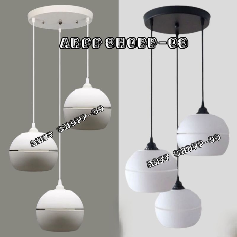 Jual LAMPU HIAS BOLA LAMPU GANTUNG MINIMALIS PVC | Shopee Indonesia