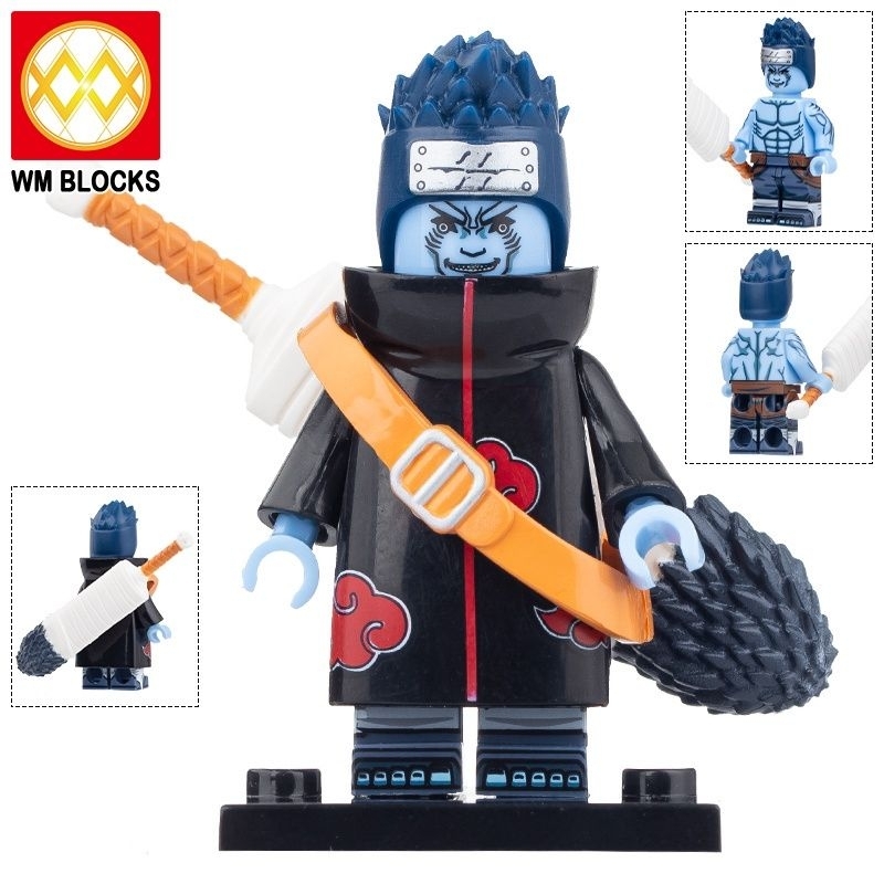 Jual Mini Action Figure Kisame Akatsuki Anime Naruto Brick Mainan Balok ...
