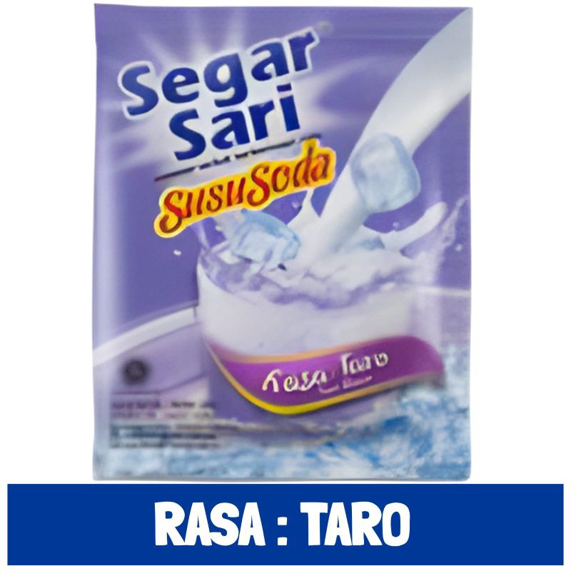Jual Segar Sari Susu Soda Minuman Sachet 1 Renceng Isi 10 Sachet ...