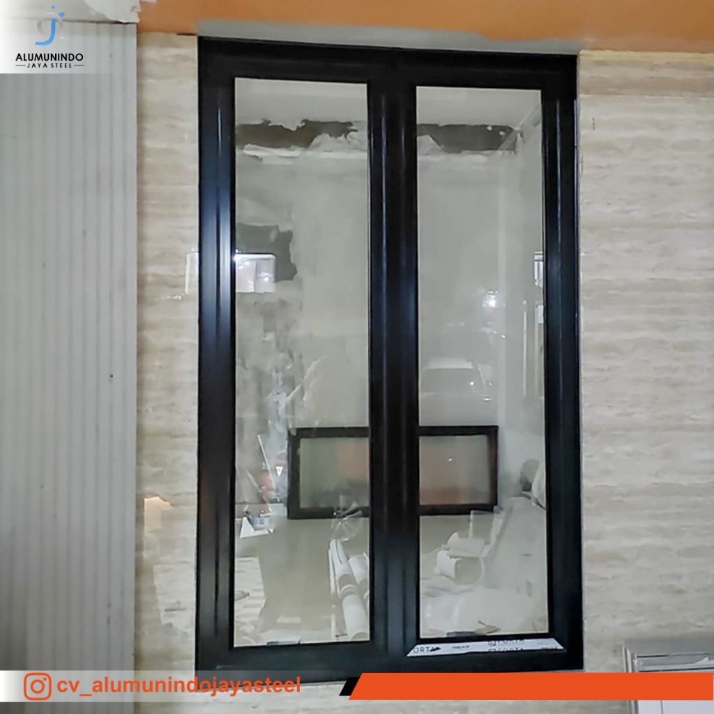 Jual Jendela Aluminium 120 x 150 Kusen Inkalum 3 inch | Shopee Indonesia