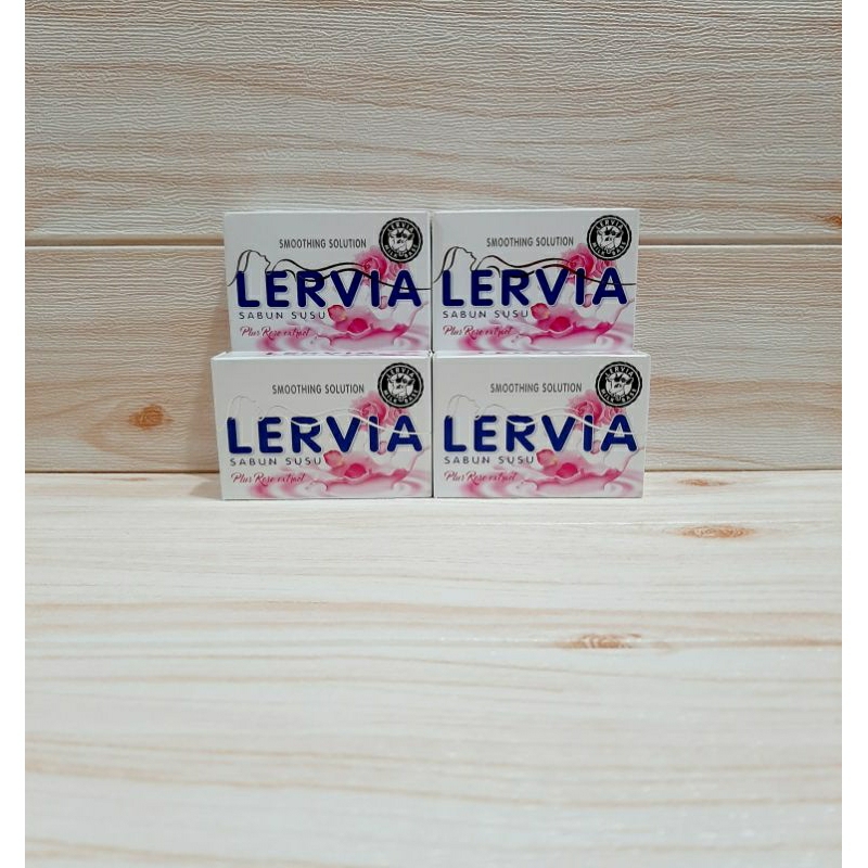 Jual Lervia Sabun Susu Plus Rose Extract 90g | Shopee Indonesia