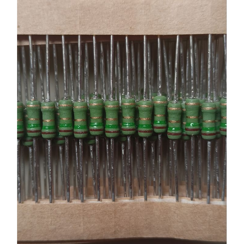 Jual 10, biji BANYAK NILAI RESISTOR JAPAN 1/2 WATT BODY 1/4 WAT | Shopee Indonesia