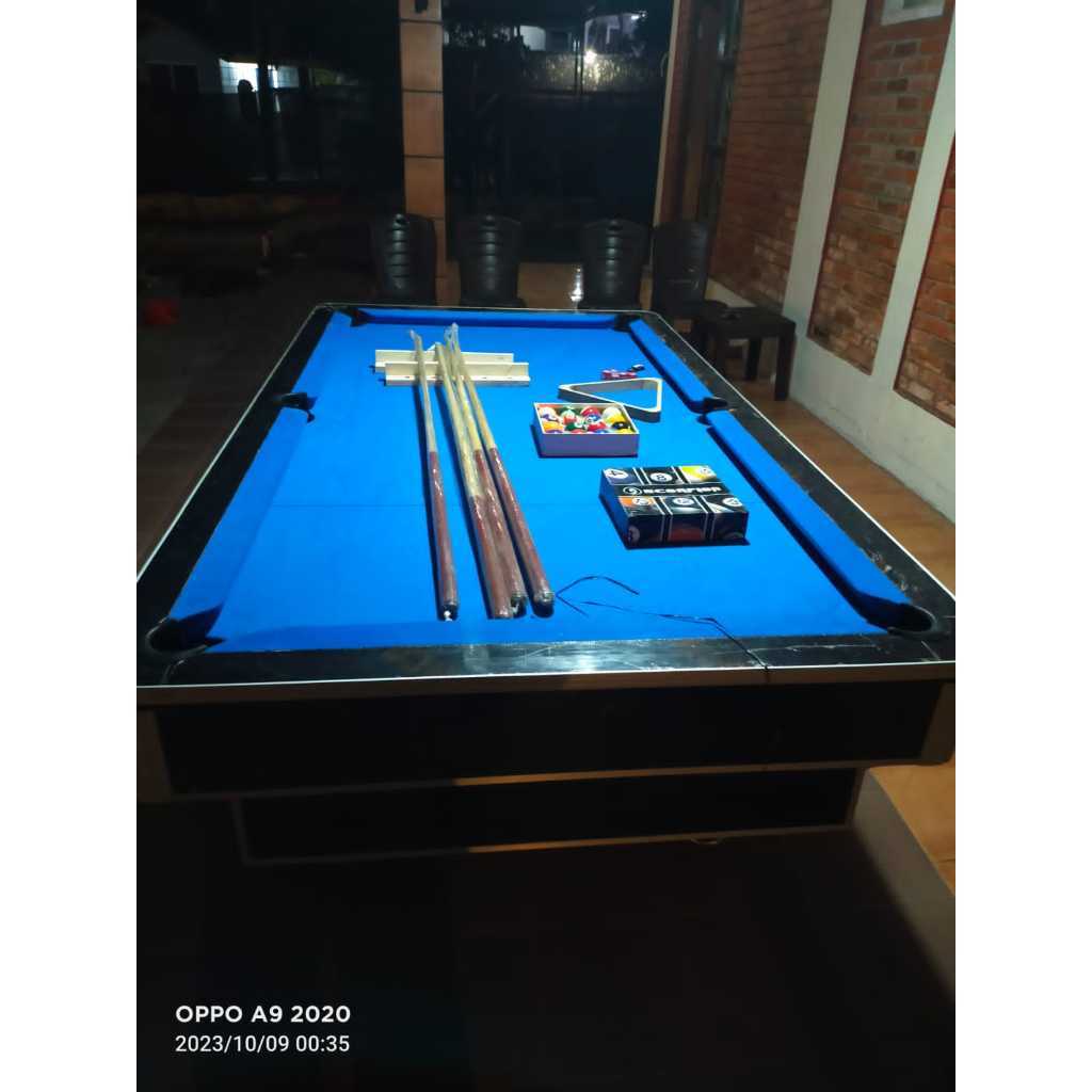 Jual Meja billiard 7-8-9 ft set harga sampai tujuan (khusus jabodetabek ...