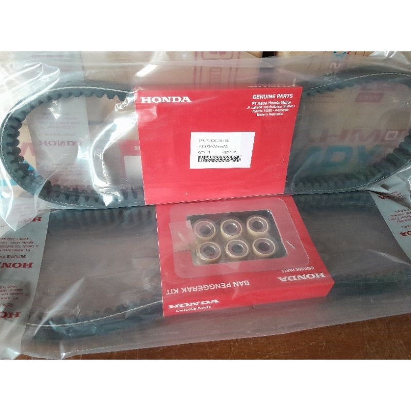 Jual vanbel plus roler 23100-KVB-BA0 vario 110 karburator | Shopee ...