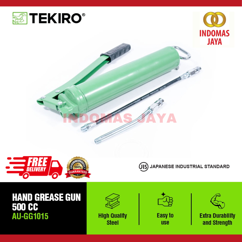 Jual TEKIRO HAND GREASE GUN 500 CC / POMPA GEMUK TANGAN / TOOLS - ALAT ...