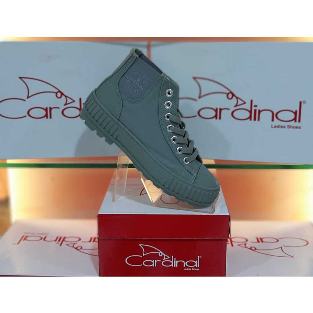 Jual Cardinal Ladies Shoes WCNCH01571F06 warna hijau greyish | Shopee ...