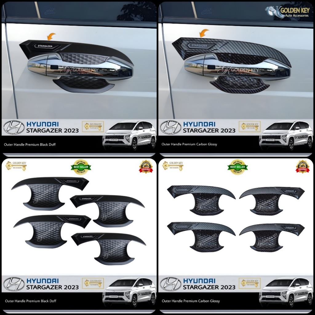 Jual Outer Handle Hyundai Stargazer 2023 Mangkok Pintu Premium | Shopee ...