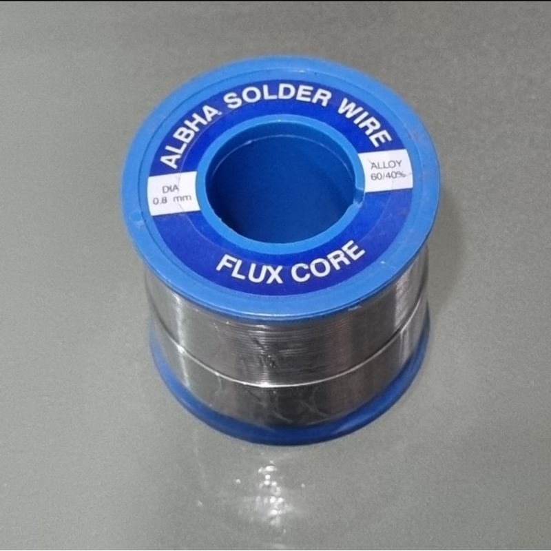 Jual timah solder ALBHA /ALPHA 60/40% 0,8 | Shopee Indonesia