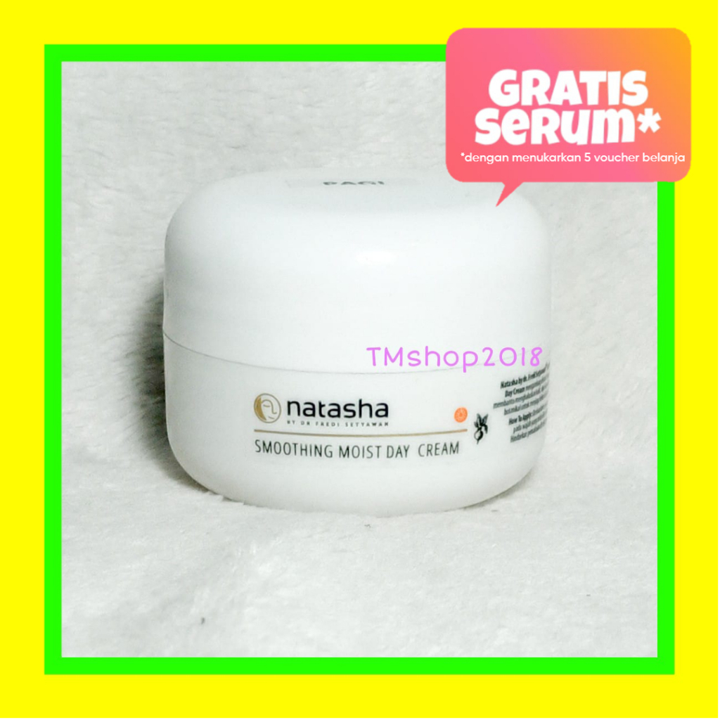 Jual Natasha Skincare Smoothing Moist Day Cream 20 gram by dr Fredy ...
