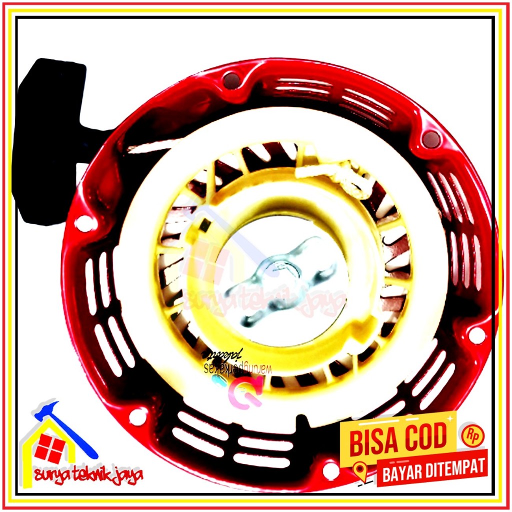 Jual [cuci gudang] Recoil Stater / Engkol Mesin GX 160 dan GX 200 Tarikan Genset | Shopee Indonesia