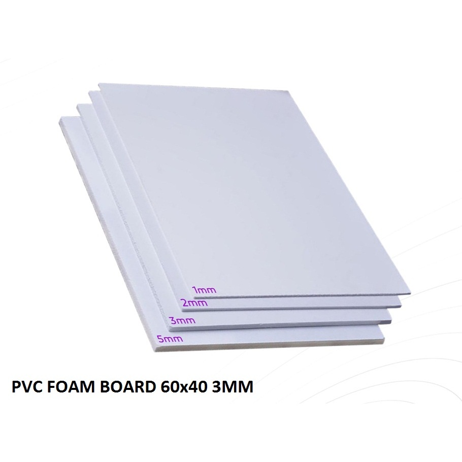 Jual PVC foam board 40x60CM 3MM | Shopee Indonesia