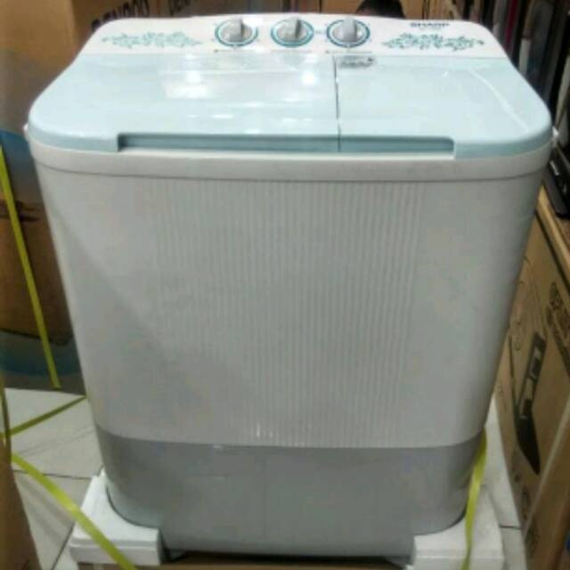 Jual MESIN CUCI SHARP 2 TABUNG ES-T70MW / EST 70MW / EST 70 MW | Shopee ...