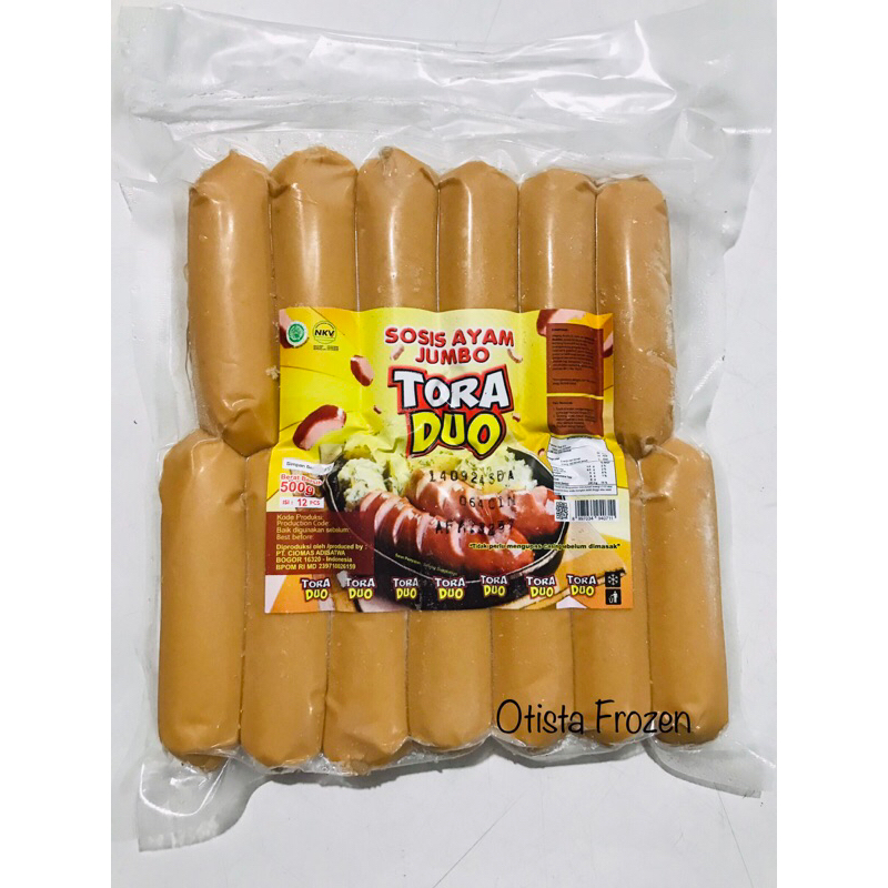 Jual TORA DUO SOSIS BAKAR ISI 13 500 GR / SOSIS AYAM / SOSIS BAKAR ...