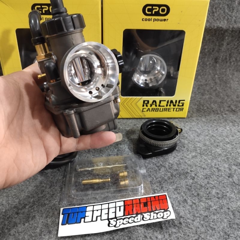 Jual KARBURATOR CPO KARBU PE 24 / 26 /28 + KARET INTEK UNIVERSAL | Shopee Indonesia